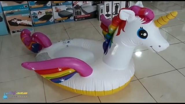 شناور بادی اسب تک شاخ کودک - نماشا