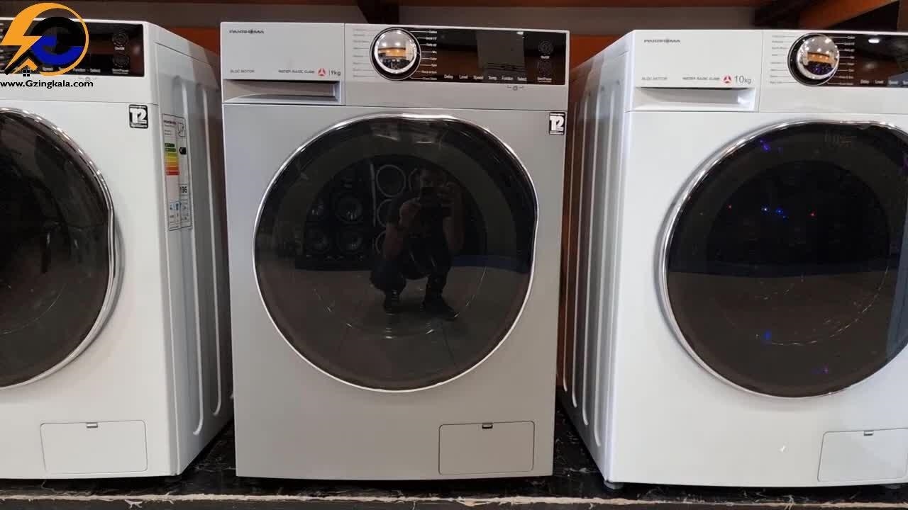 ماشین لباسشویی ۹ کیلویی پاکشوما مدل BWF-40907WT - نماشا